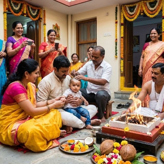 Mundan Ceremony (Chudakarana): 5 Sacred Steps for The First Haircut